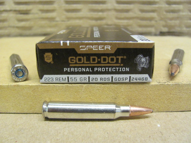 200 Round Case - 223 Rem 55 Grain GDSP Speer Gold Dot Personal ... 200 Round Case - 223 Rem 55 Grain GDSP Speer Gold Dot Personal ...