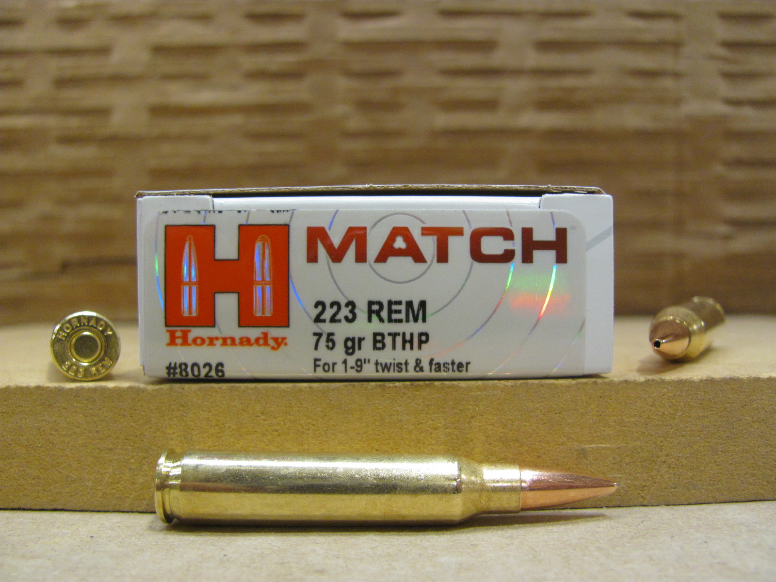 200 Round Case - 223 Rem Match 75 Grain BTHP Hollow Point Ammo by ... 200 Round Case - 223 Rem Match 75 Grain BTHP Hollow Point Ammo by ...